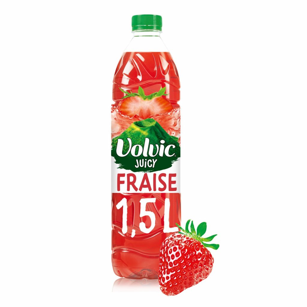 Strawberry Drink Volvic Juicy | Buy Online | My French Grocery