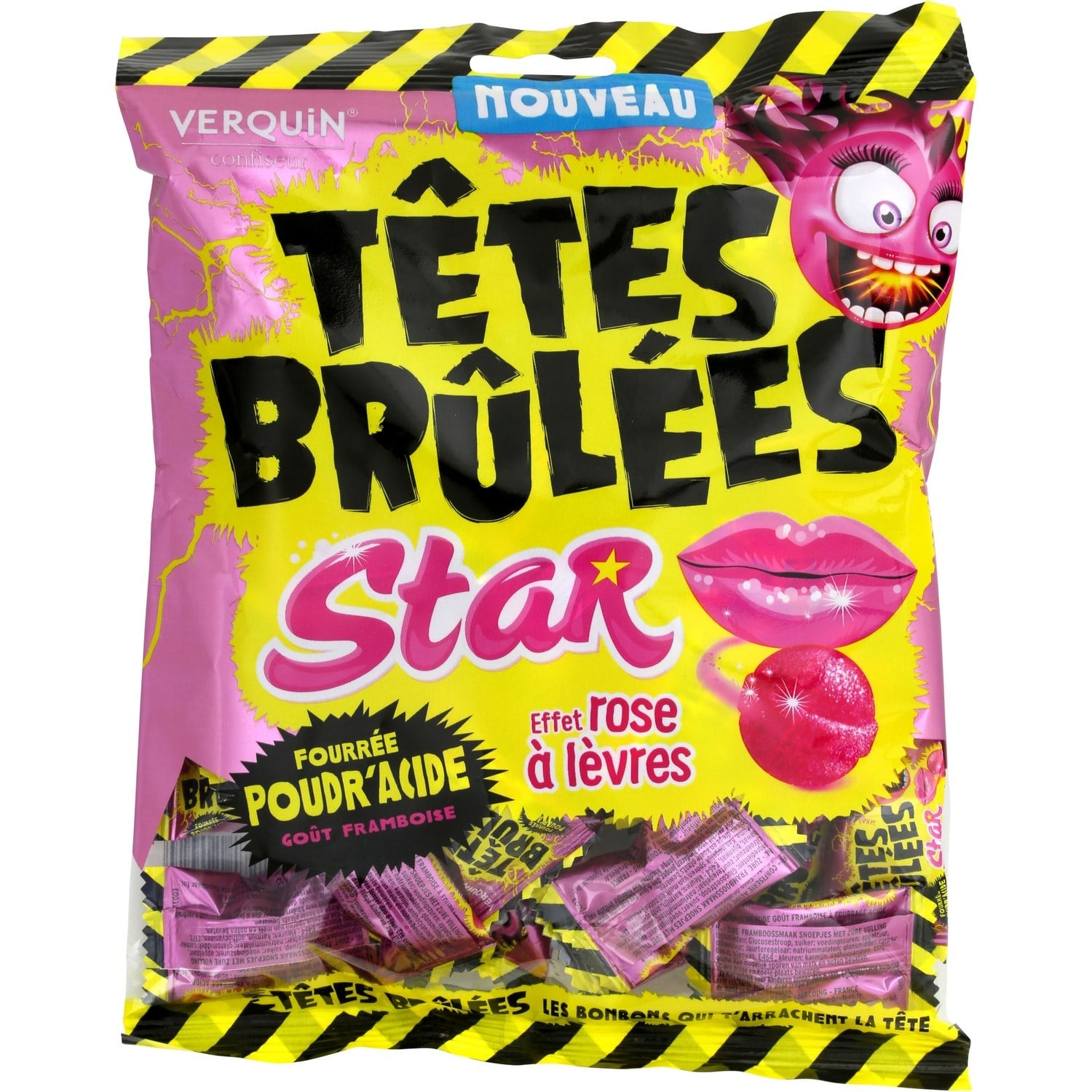 Raspberry Candy "Têtes Brulées" | My French Grocery