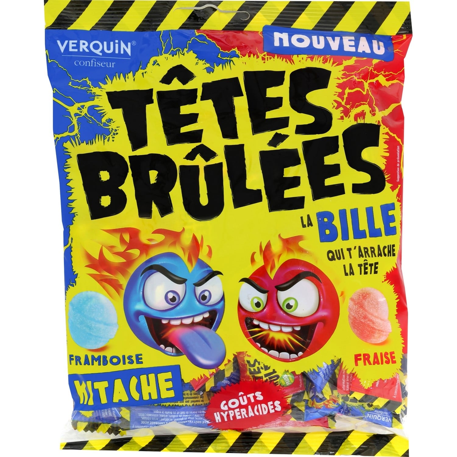 Strawberry Candy "Têtes Brulées" | My French Grocery