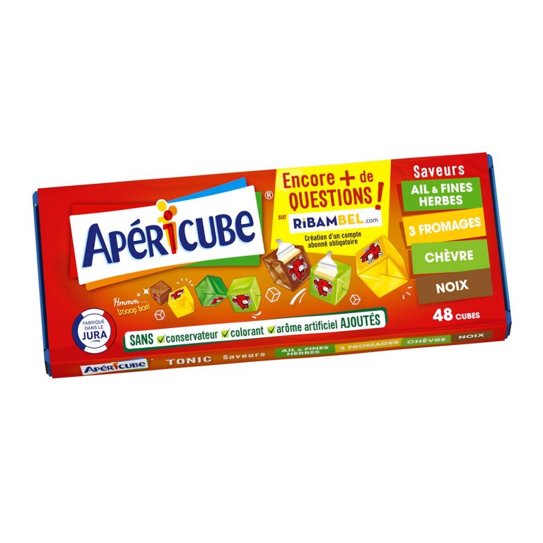 4 Flavors Apéricube Cheese | My French Grocery