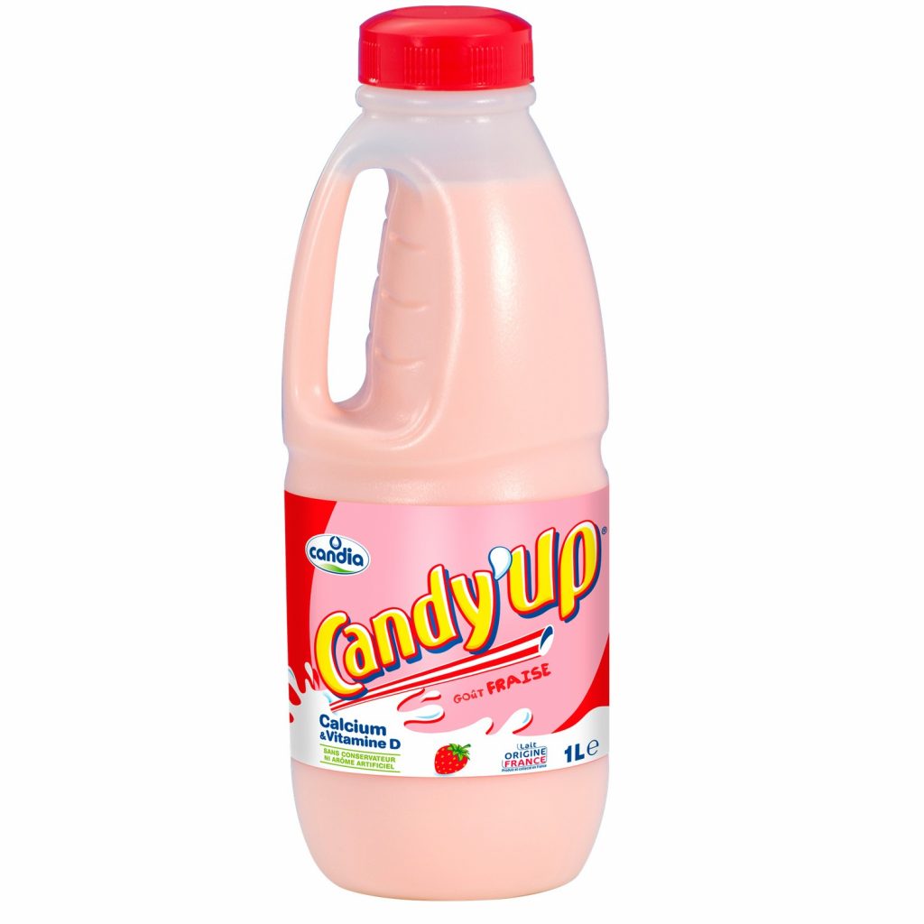 Candy'Up Milk Strawberry | Buy Online | My French Grocery