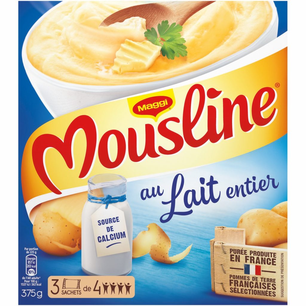 Mashed Potato With Milk Mousline | Buy Online | My French Grocery