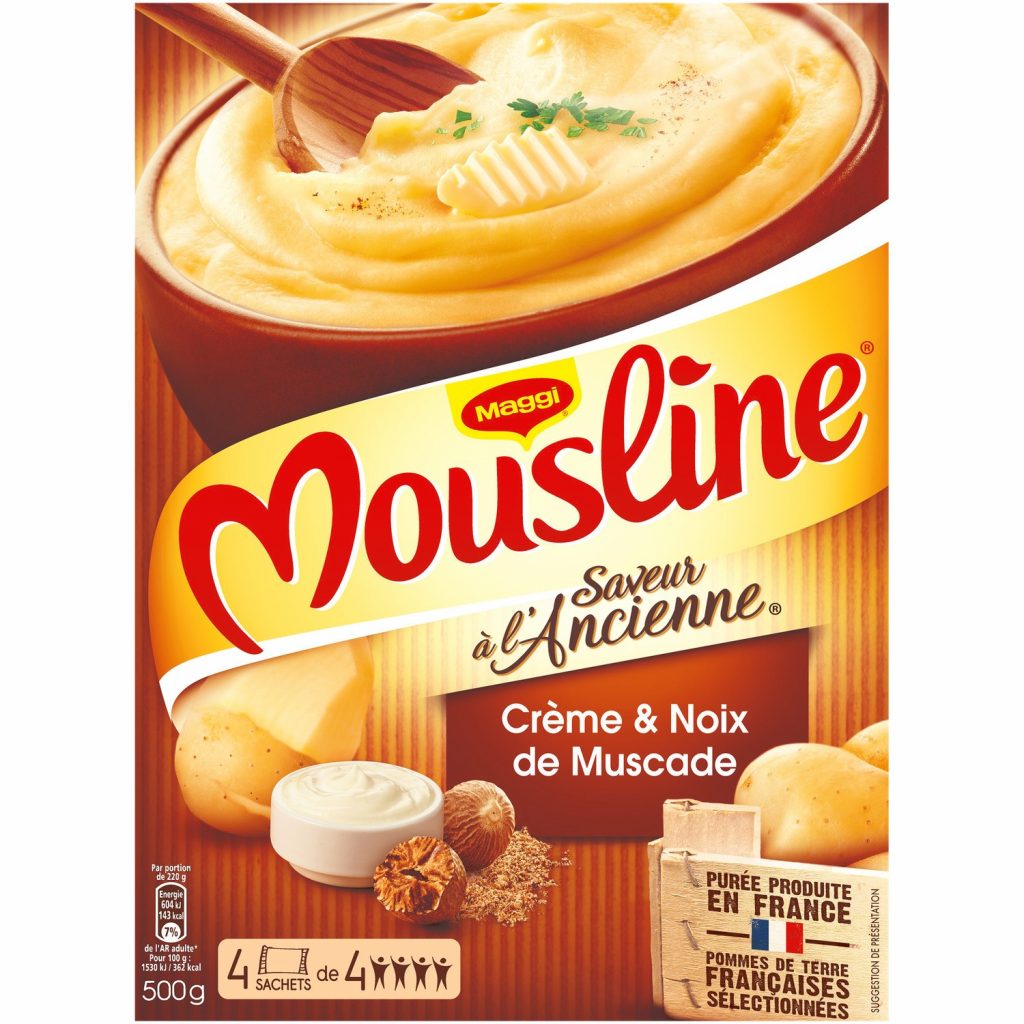 Mashed Potato With Nutmeg Mousline | Buy Online | My French Grocery