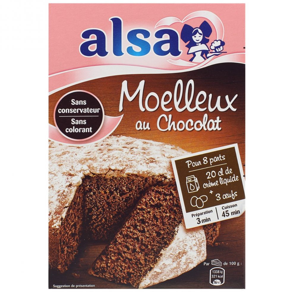 Préparation Moelleux Au Chocolat Alsa | Buy Online | My French Grocery