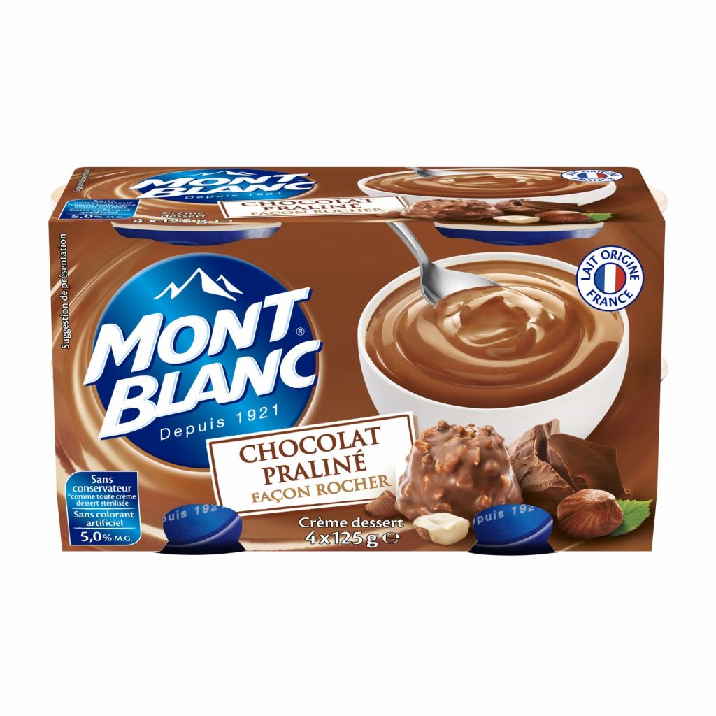 Praline Dessert Cream Mont-Blanc | Buy Online | My French Grocery