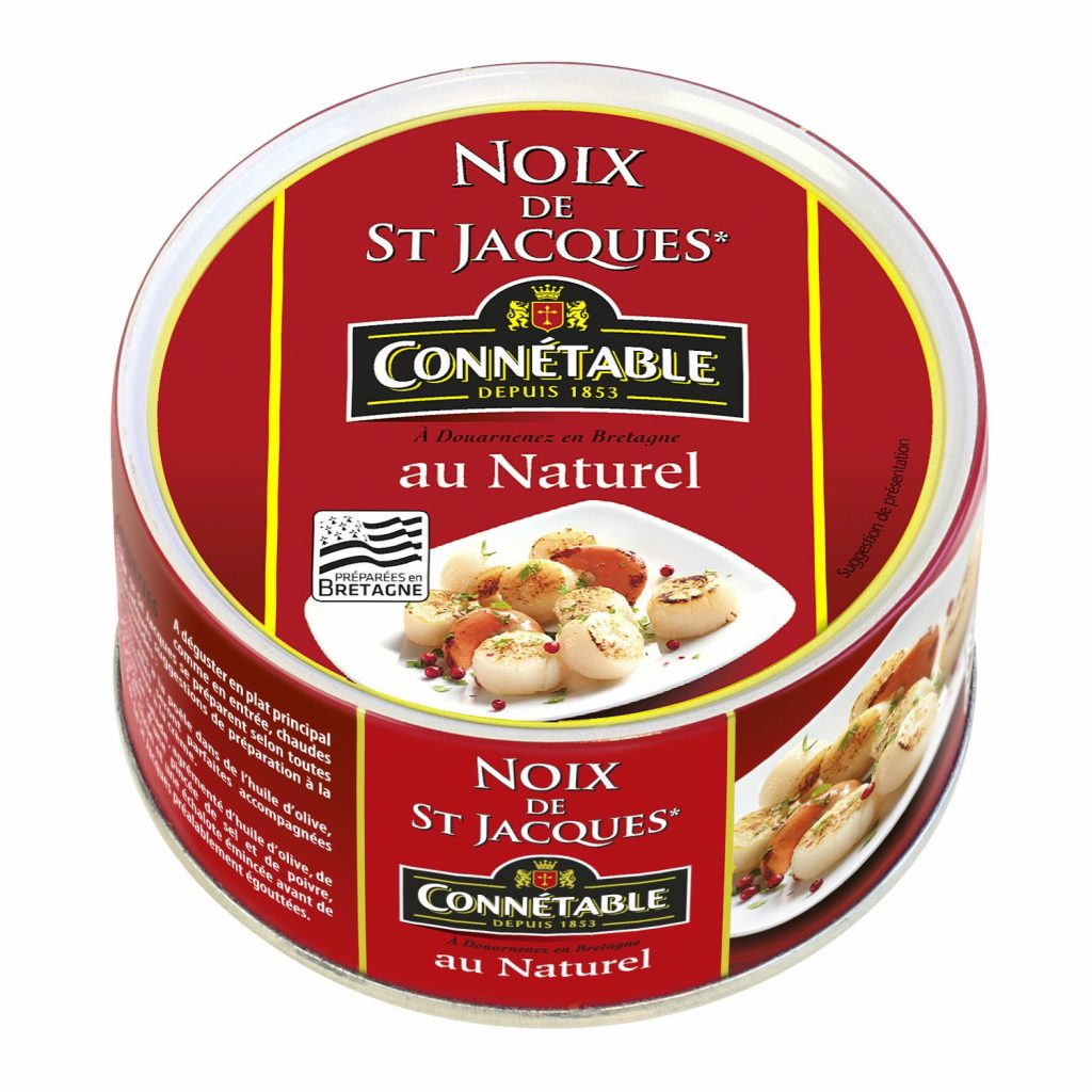 Natural Scallops Connetable – My French Grocery