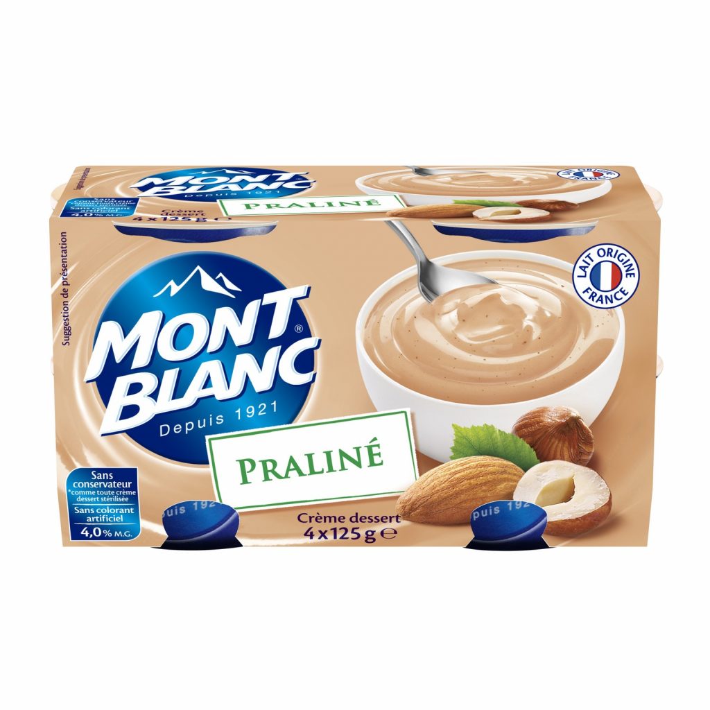 Praline Dessert Cream Mont-Blanc | Buy Online | My French Grocery