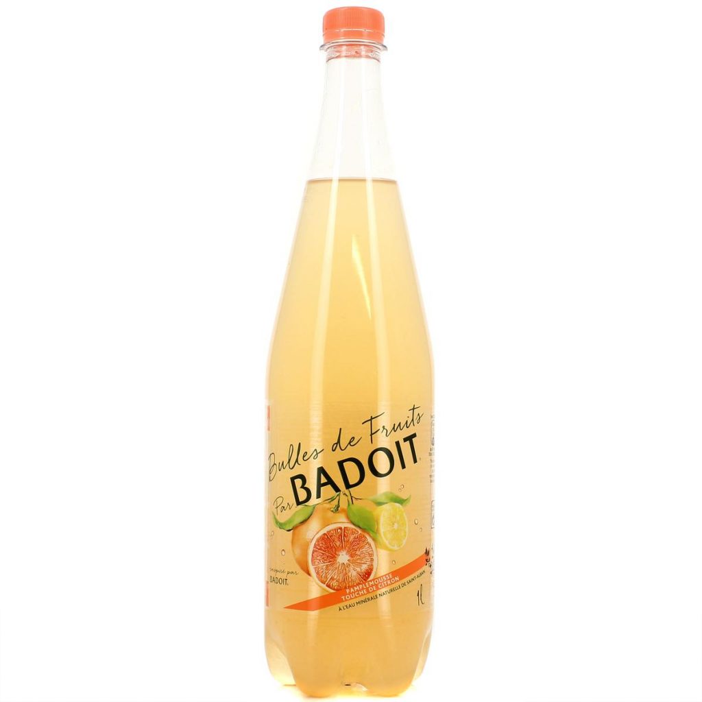 Sparkling Drink Grapefruit & Lemon Badoit | Buy Online | My French Grocery