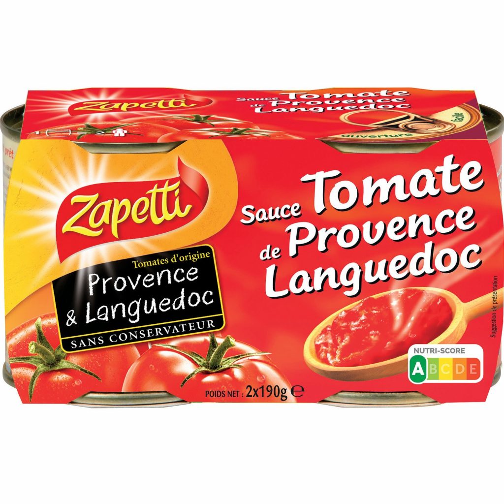 Tomato Sauce Zapetti | Buy Online | My French Grocery