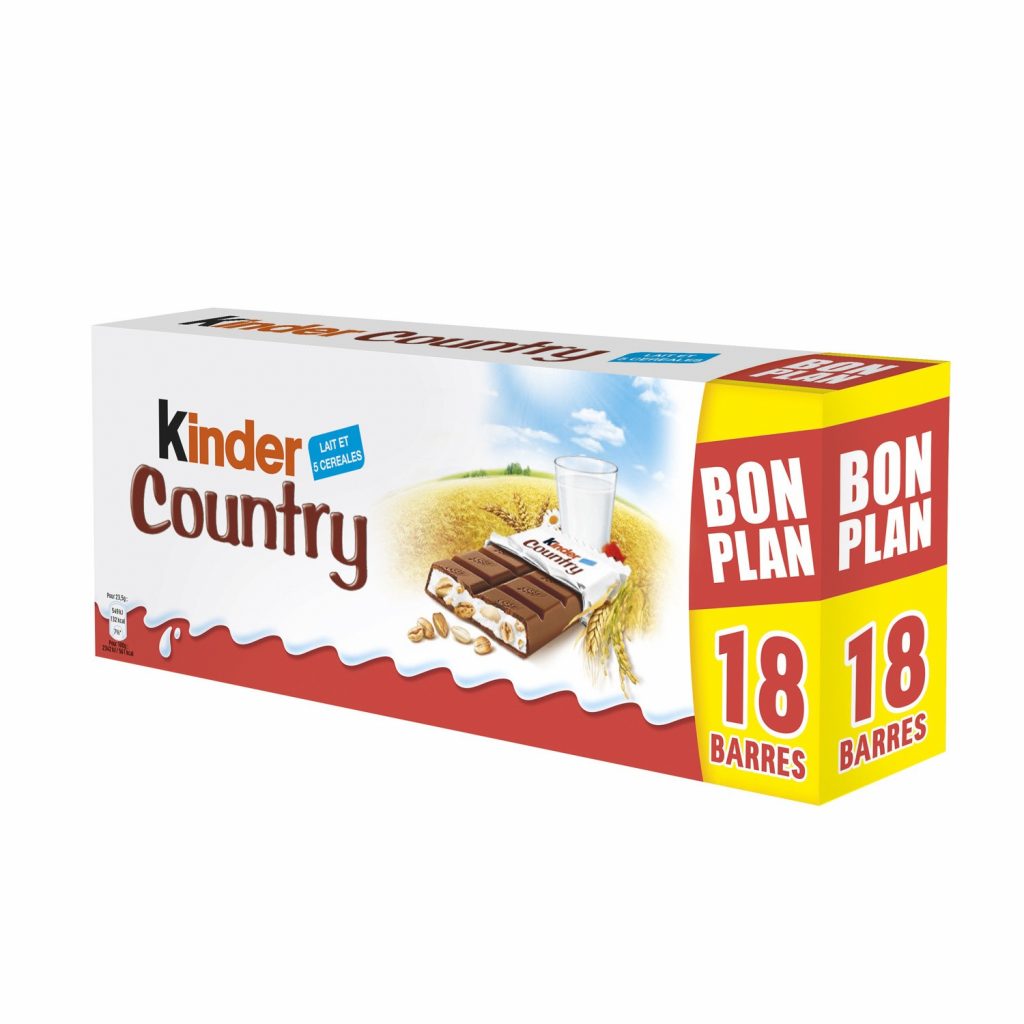 Cereal Chocolate Bars Kinder Country X9 | Buy Online | My French Grocery