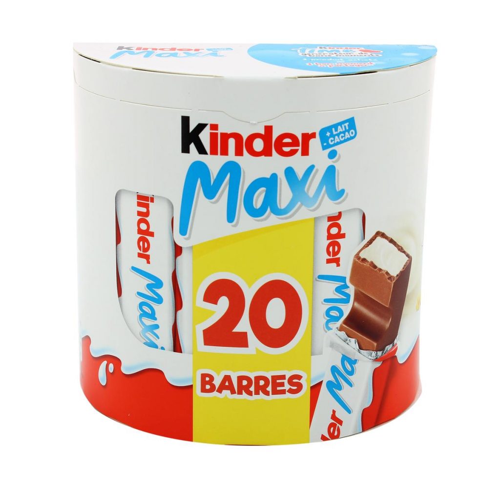 Chocolate Bars Kinder Maxi | Buy Online | My French Grocery