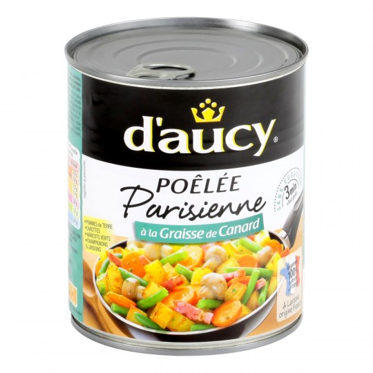 Cooked Vegetables Stir Fried Parisienne D'Aucy XL | Buy Online | My ...