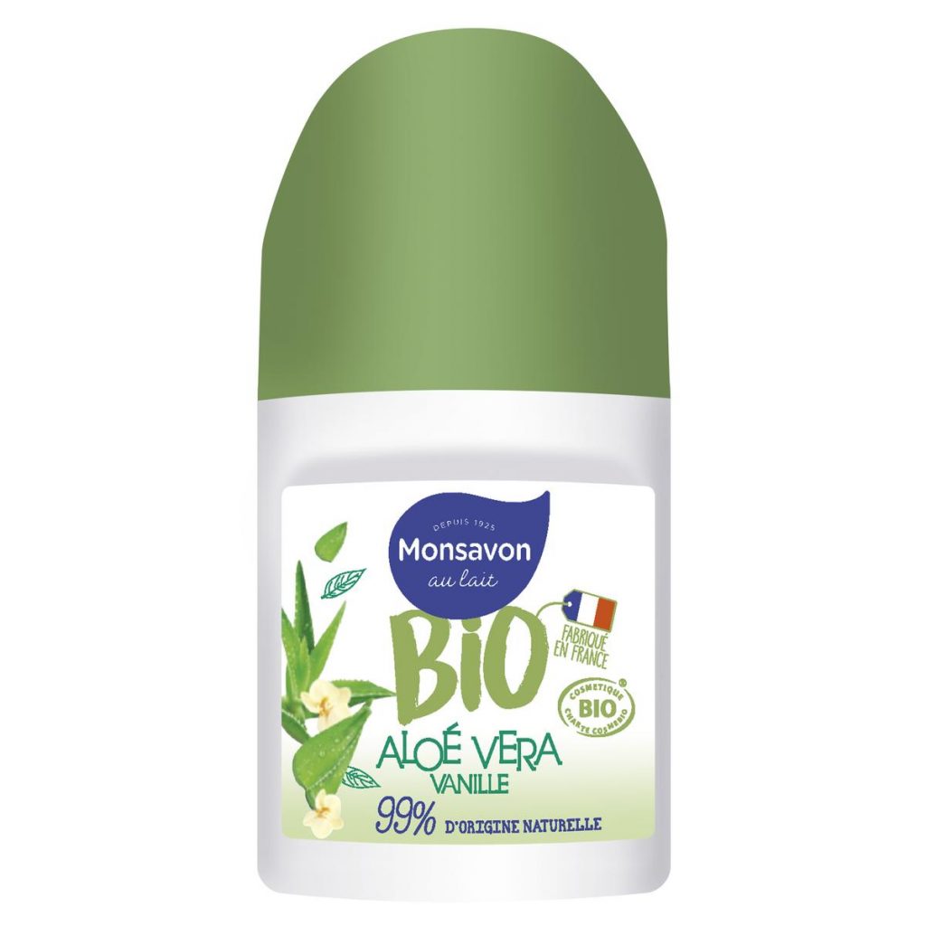 Organic Aloe Vera & Vanilla Deodorant Monsavon | Buy Online | My French ...