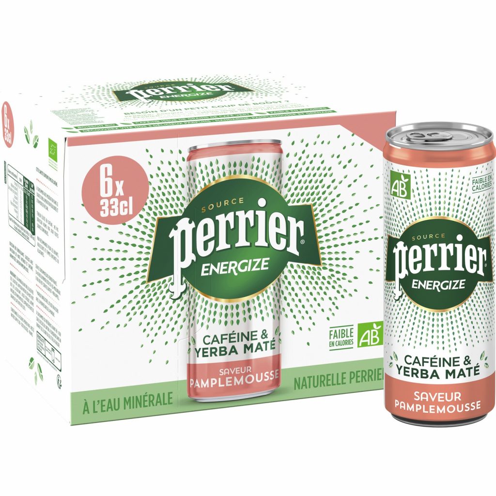 Grapefruit Energy Drink Perrier Energize | Buy Online | My French Grocery