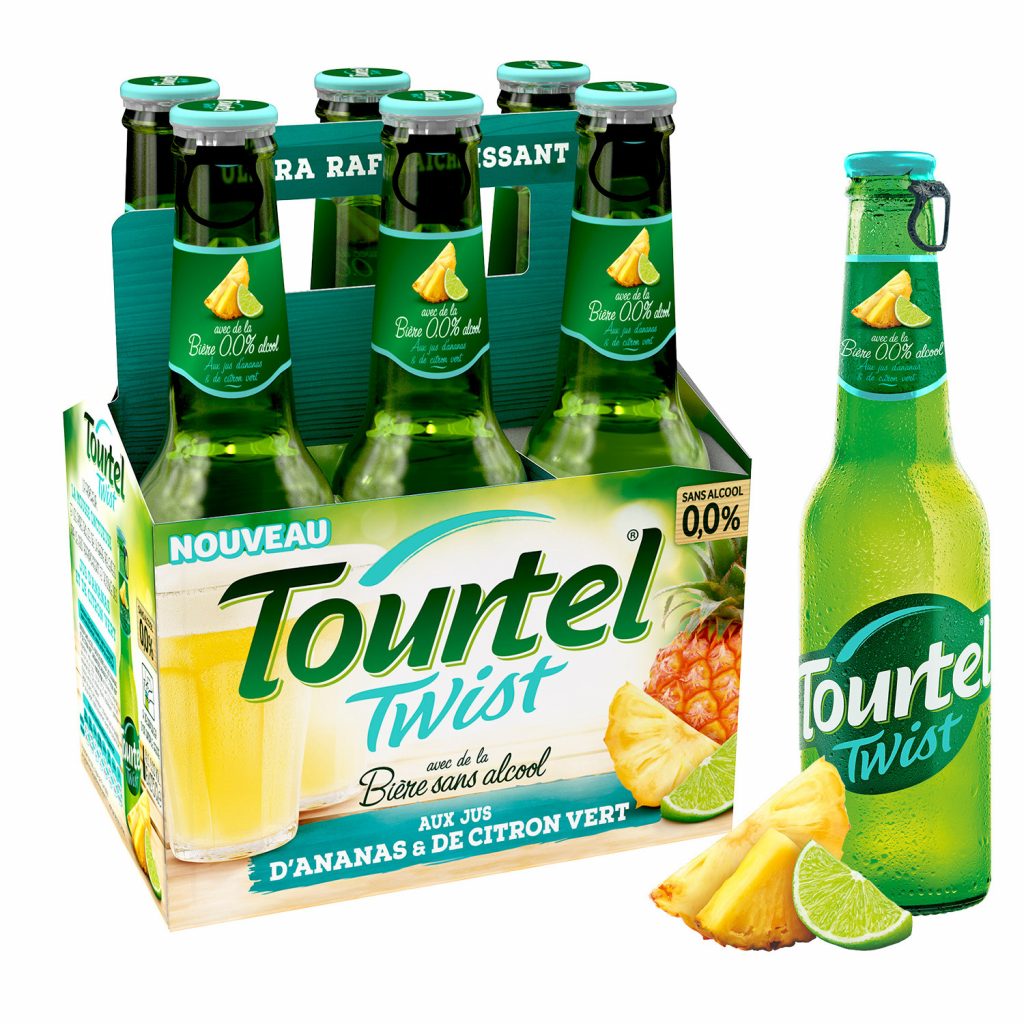 Pineapple Flavored Alcohol-Free Beer Tourtel Twist | Buy Online | My ...