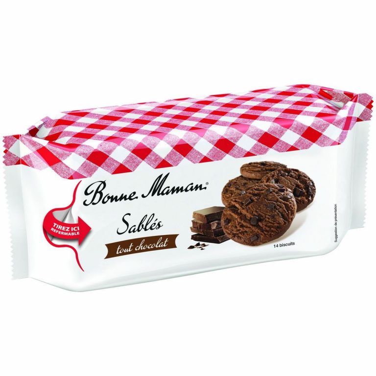 All-Chocolate Shortbread Cookies Bonne Maman | Buy Online | My French ...